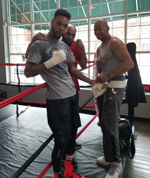 Team Freeman Jamar Freeman (L) Coach D (C) Skip Crumpler (R)