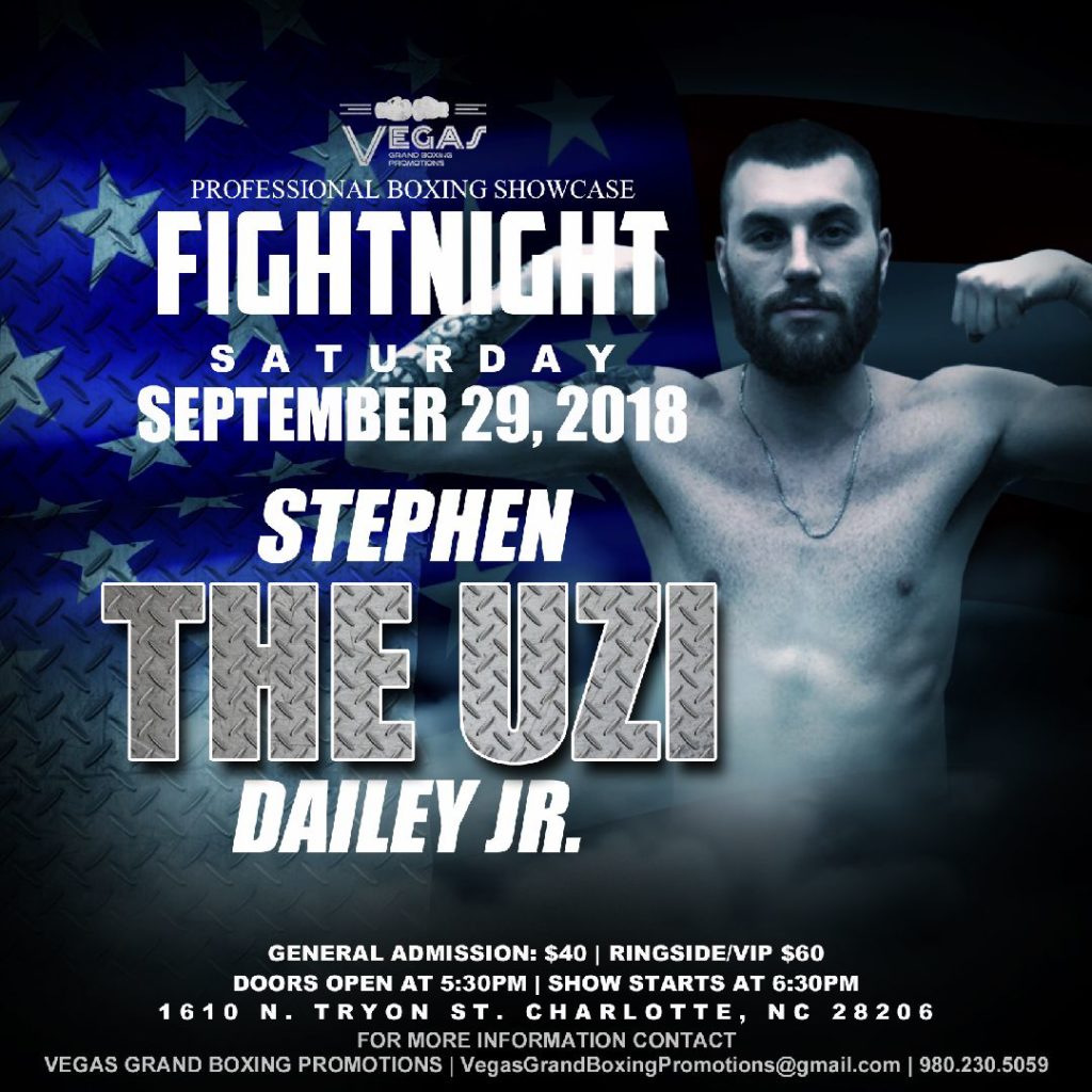 The Uzi Is Back – Stephen Dailey Jr Returns To Charlotte September 29th ...